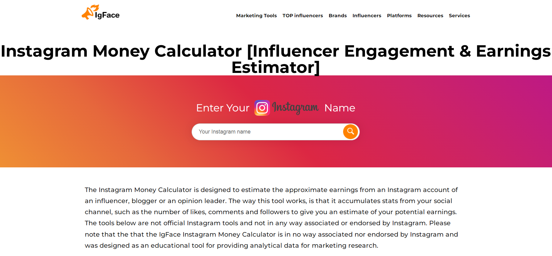 Top 5 Instagram Money Calculators - ThumbTube