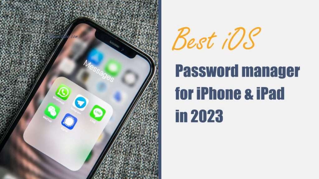 Ten Best iOS Password Managers for iPhone & iPad in 2023 - ThumbTube